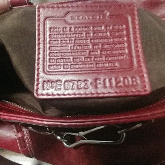 Coach | Bags | Coach Reddish Rusty Brown Shoulder Bag | Poshmark